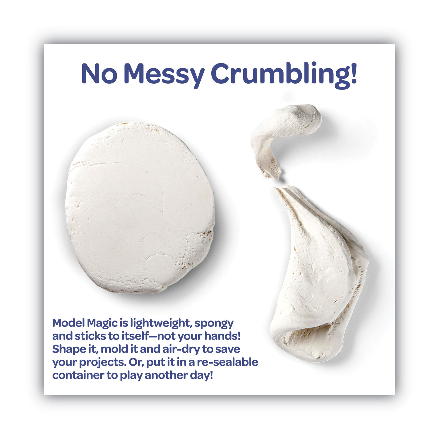 Model Magic Modeling Compound,1 oz Packs, 75 Packs, White, 6 lbs 13 oz ...