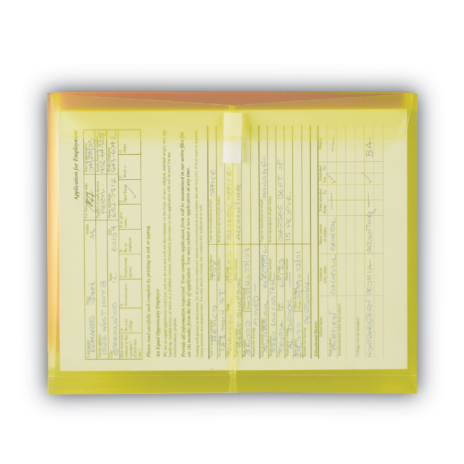 Poly Side-Load Envelopes, Fold-Over Closure, 9.75 x 11.63, Assorted ...