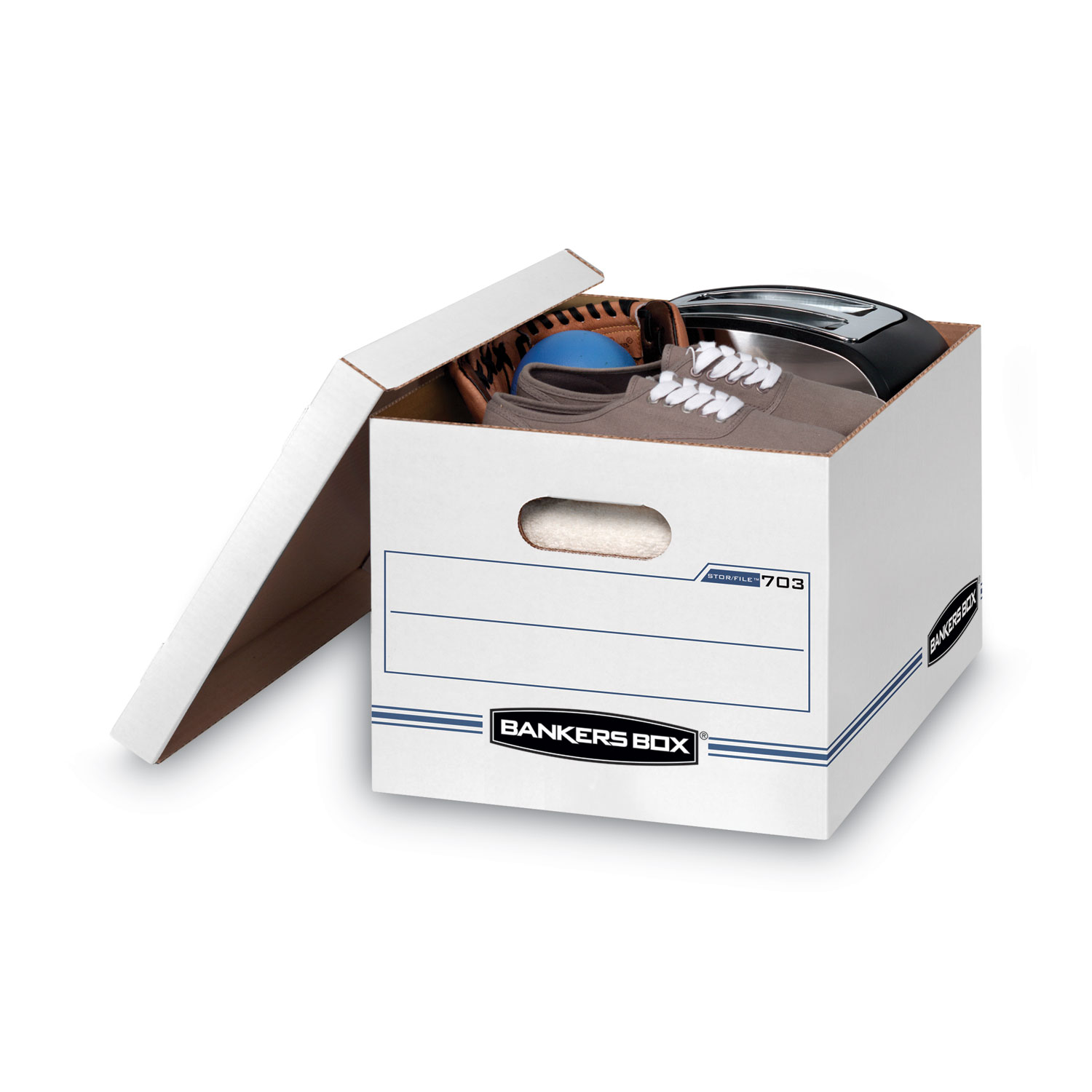 STOR/FILE Basic-Duty Storage Boxes, Letter/Legal Files, 12.5" x 16.25 ...