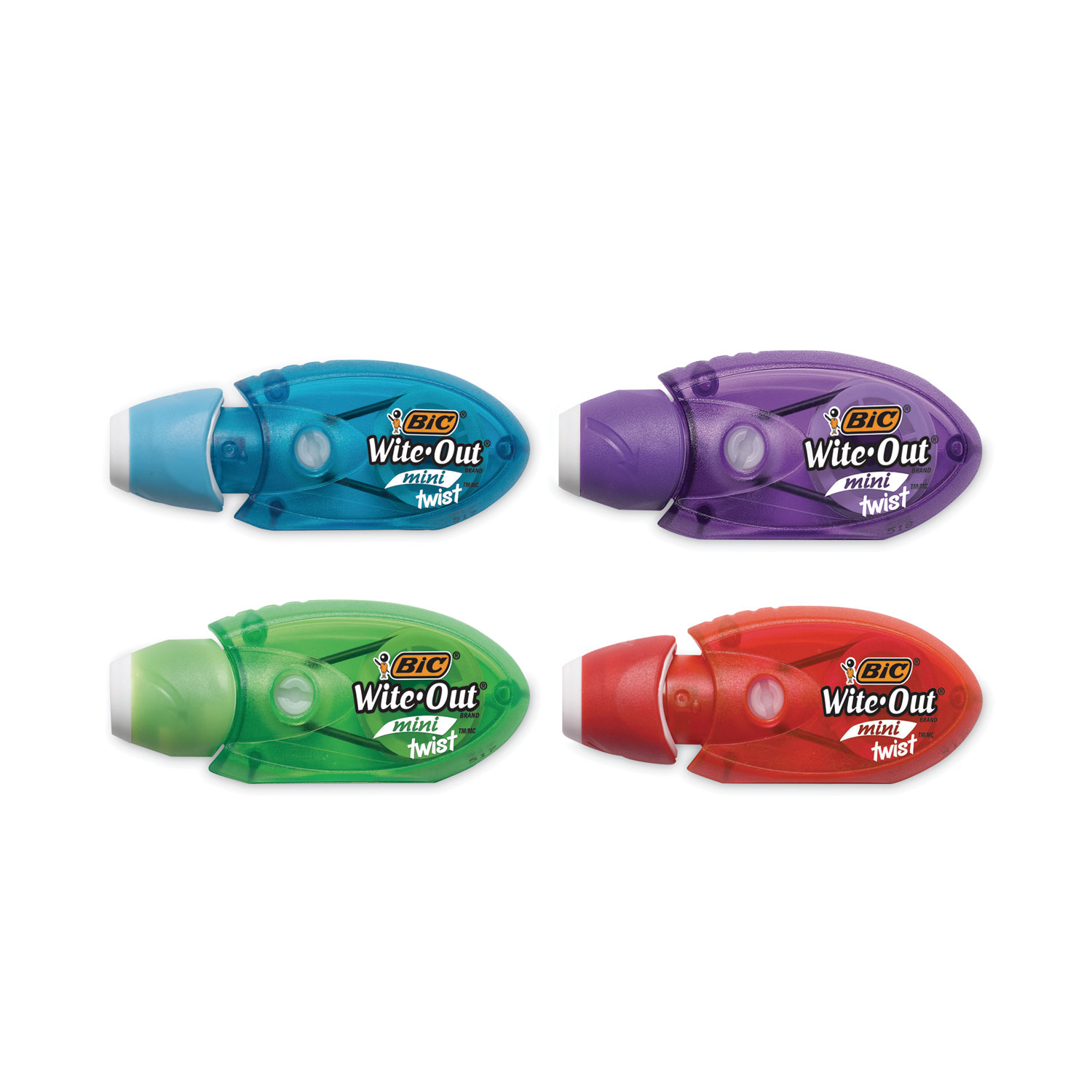 Wite-Out Brand Mini Twist Correction Tape, Non-Refillable, 0.2" x 26.17 ...