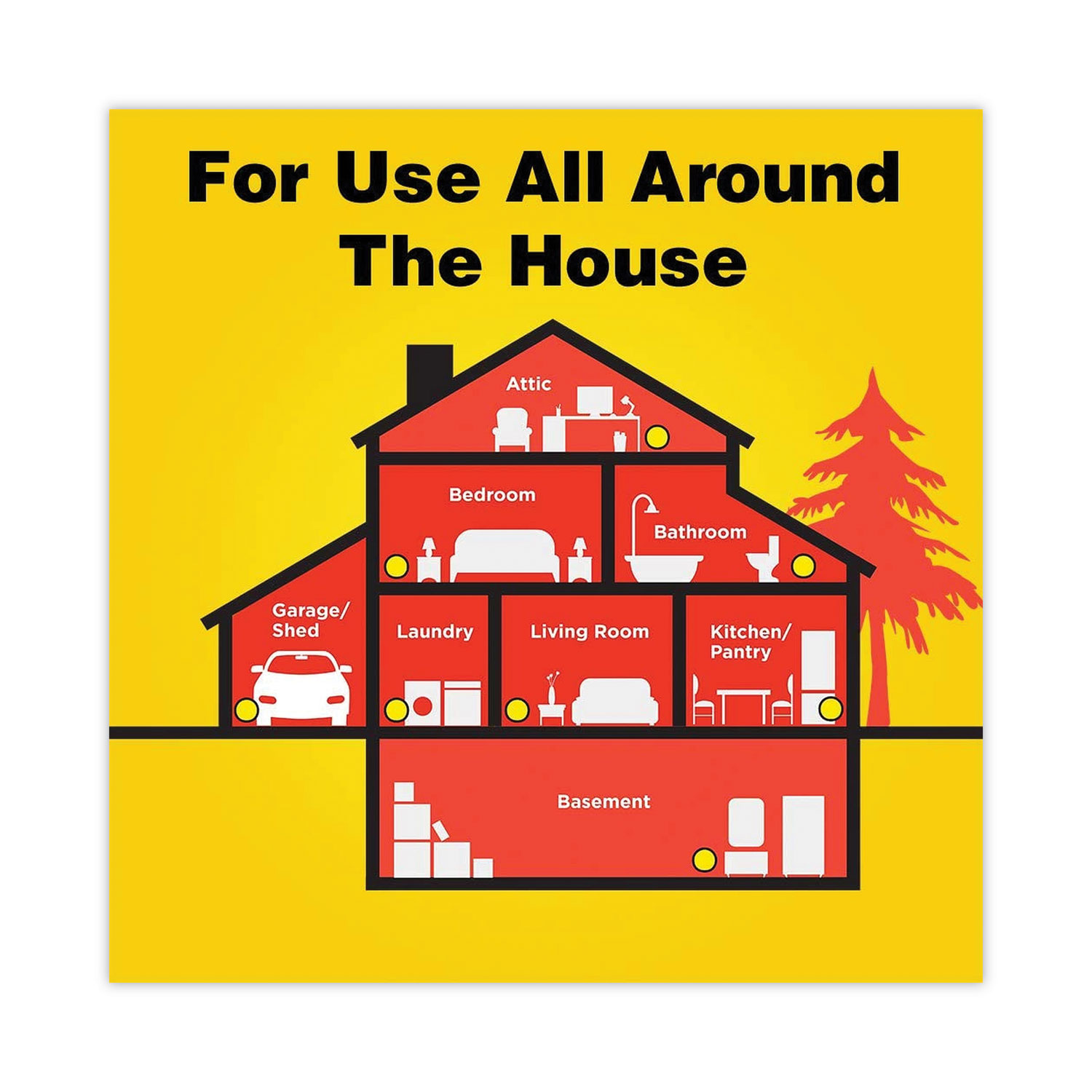 Disposable Bait Station, 3 x 3 x 1.25, 3 Bait Stations/Pack, 6 Packs ...