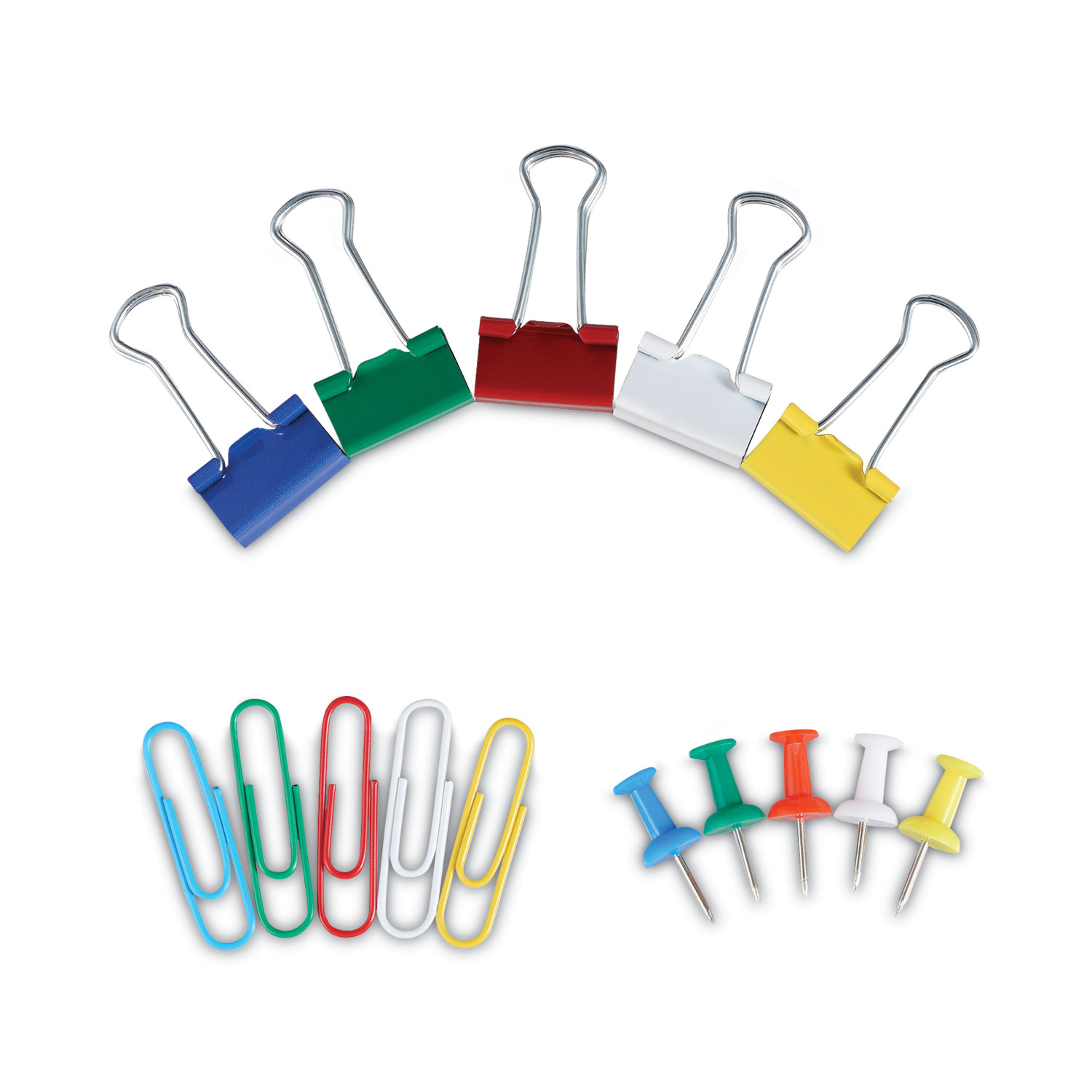 Combo Clip Pack with 3-Tier Organizer Tub, (380) Small Paper Clips ... Combo Clip Pack with 3-Tier Organizer Tub, (380) Small Paper Clips ...