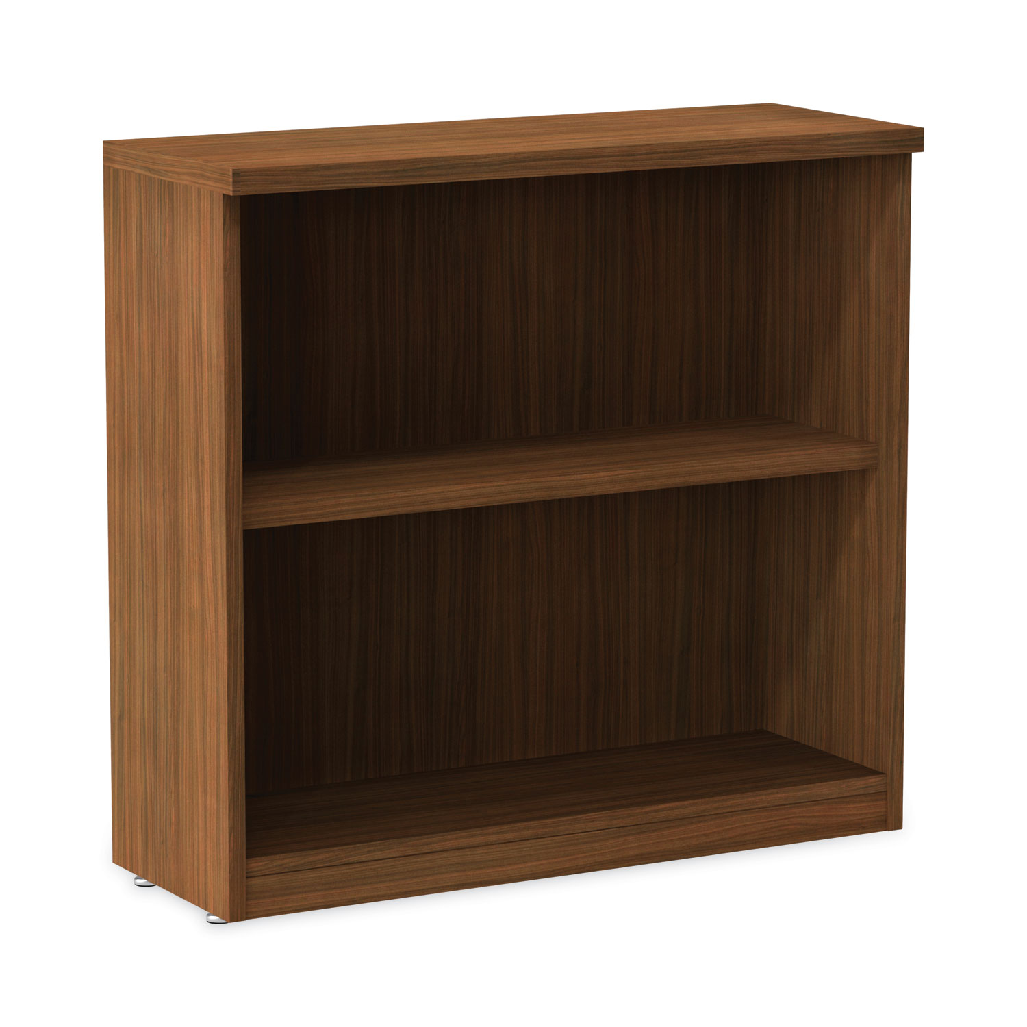 Alera Valencia Series Bookcase,Two-Shelf, 31.75w x 14d x 29.5h, Modern ...