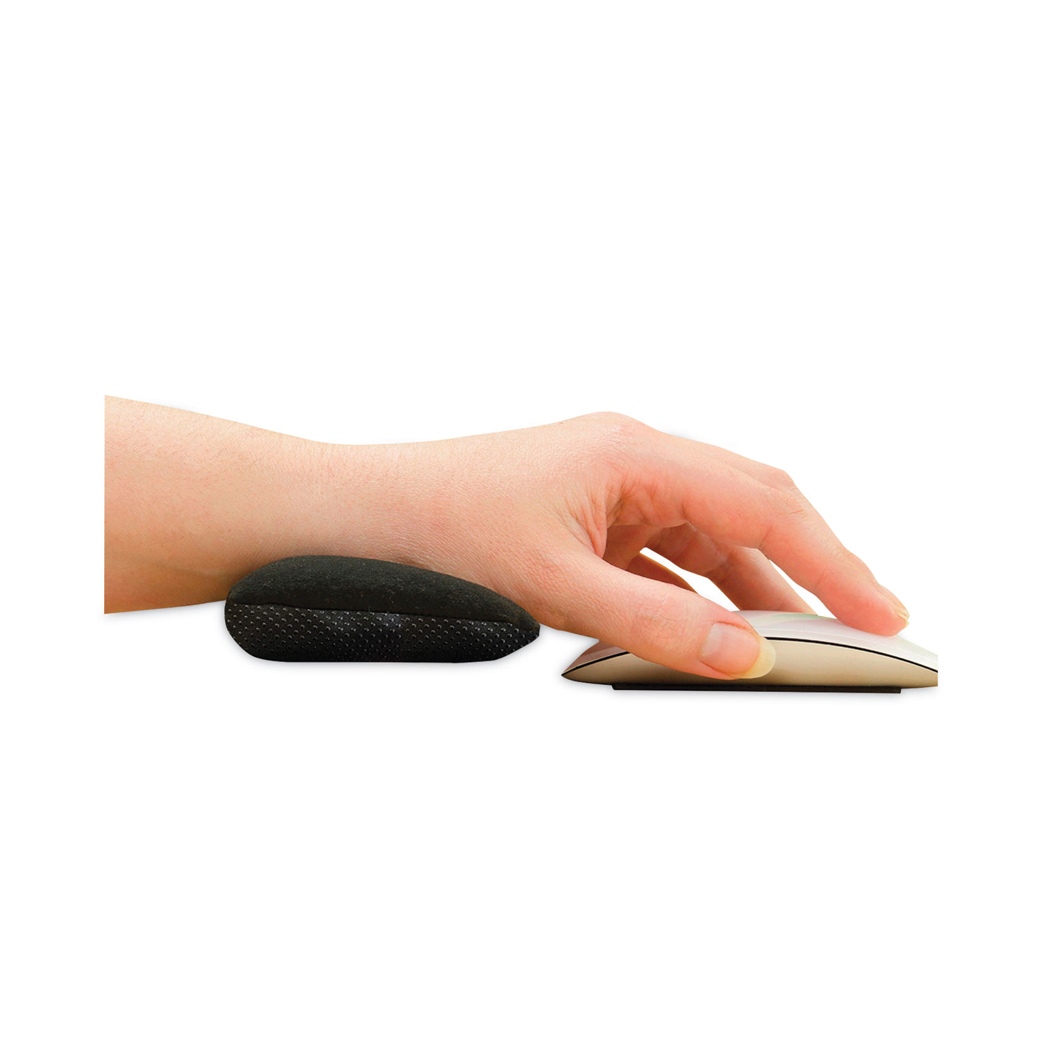 Le Petit Mouse Wrist Cushion, 4.25 x 2.5, Black - Mouse Pads & Wrist ...
