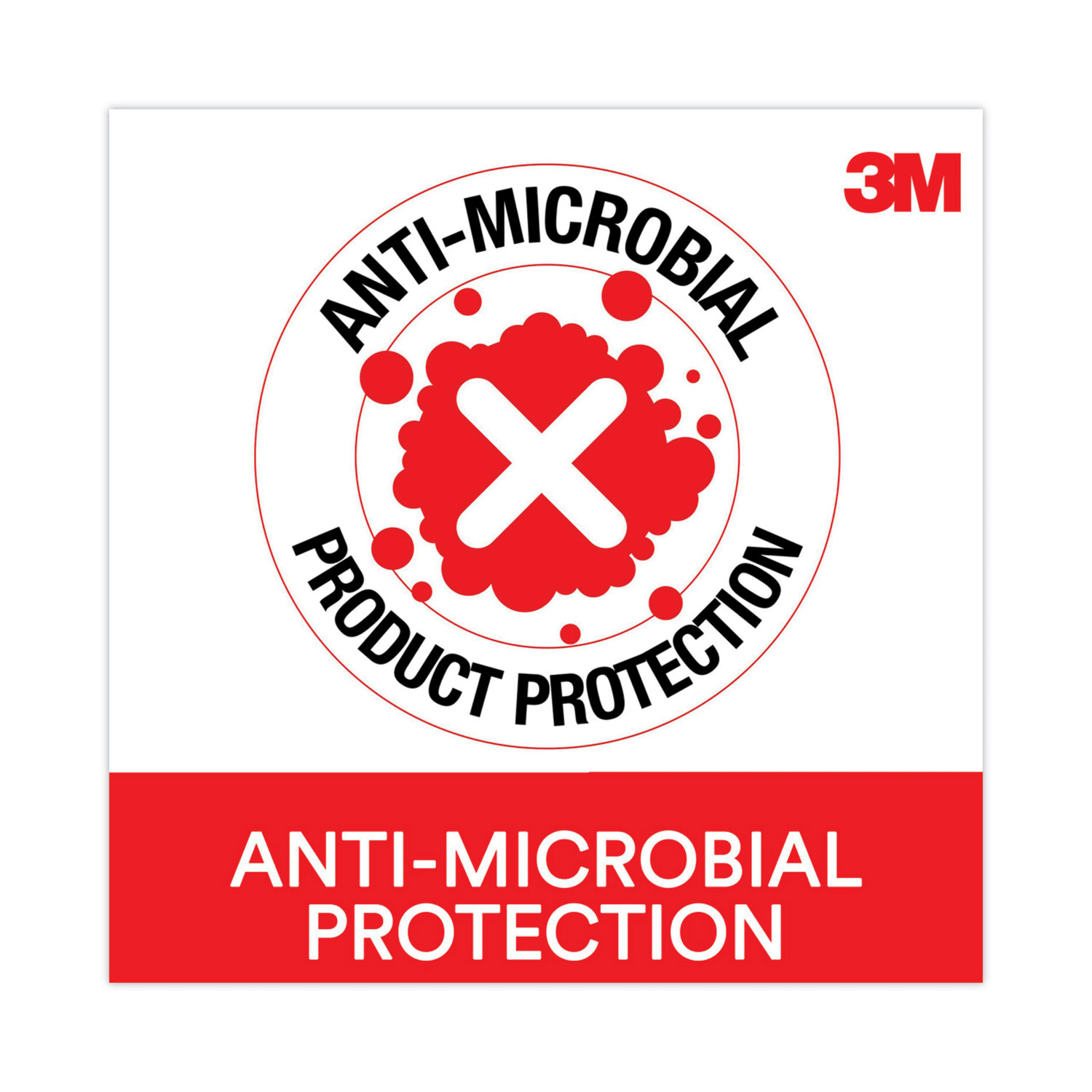 Antimicrobial Gel Compact Mouse Pad with Wrist Rest, 8.6 x 6.75, Black ...