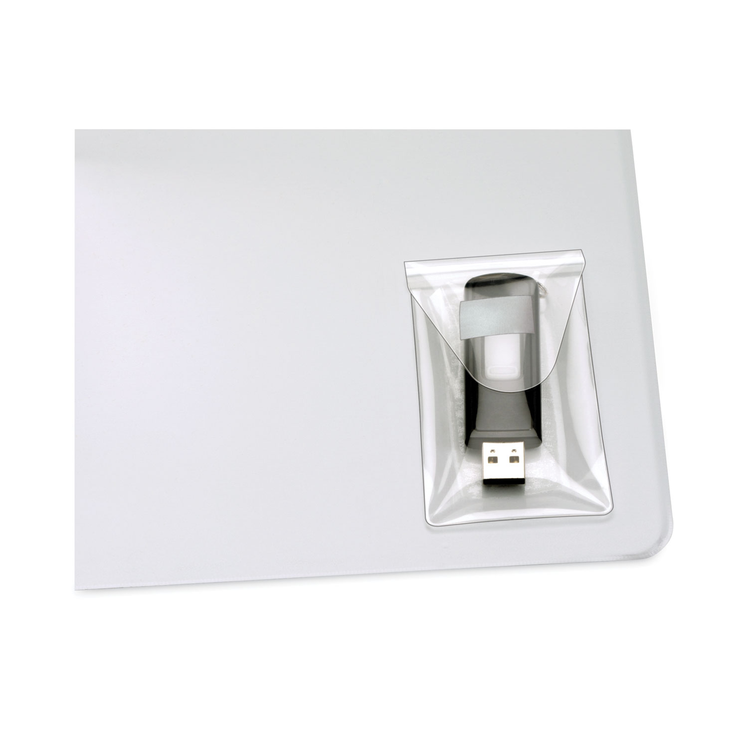 HOLD IT USB Pockets, 2 x 3.44, Clear - Binder Pockets | Cardinal®