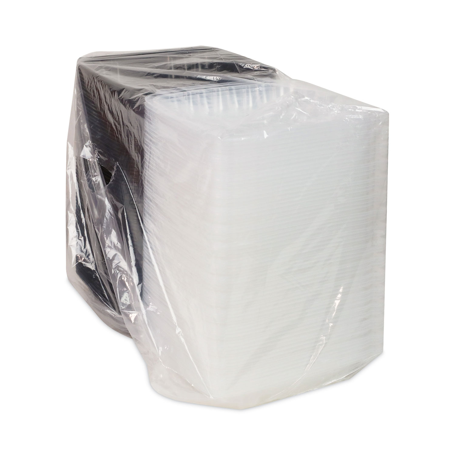 EarthChoice Vented Dual Color Microwavable Hinged Lid Container, 66 oz ...