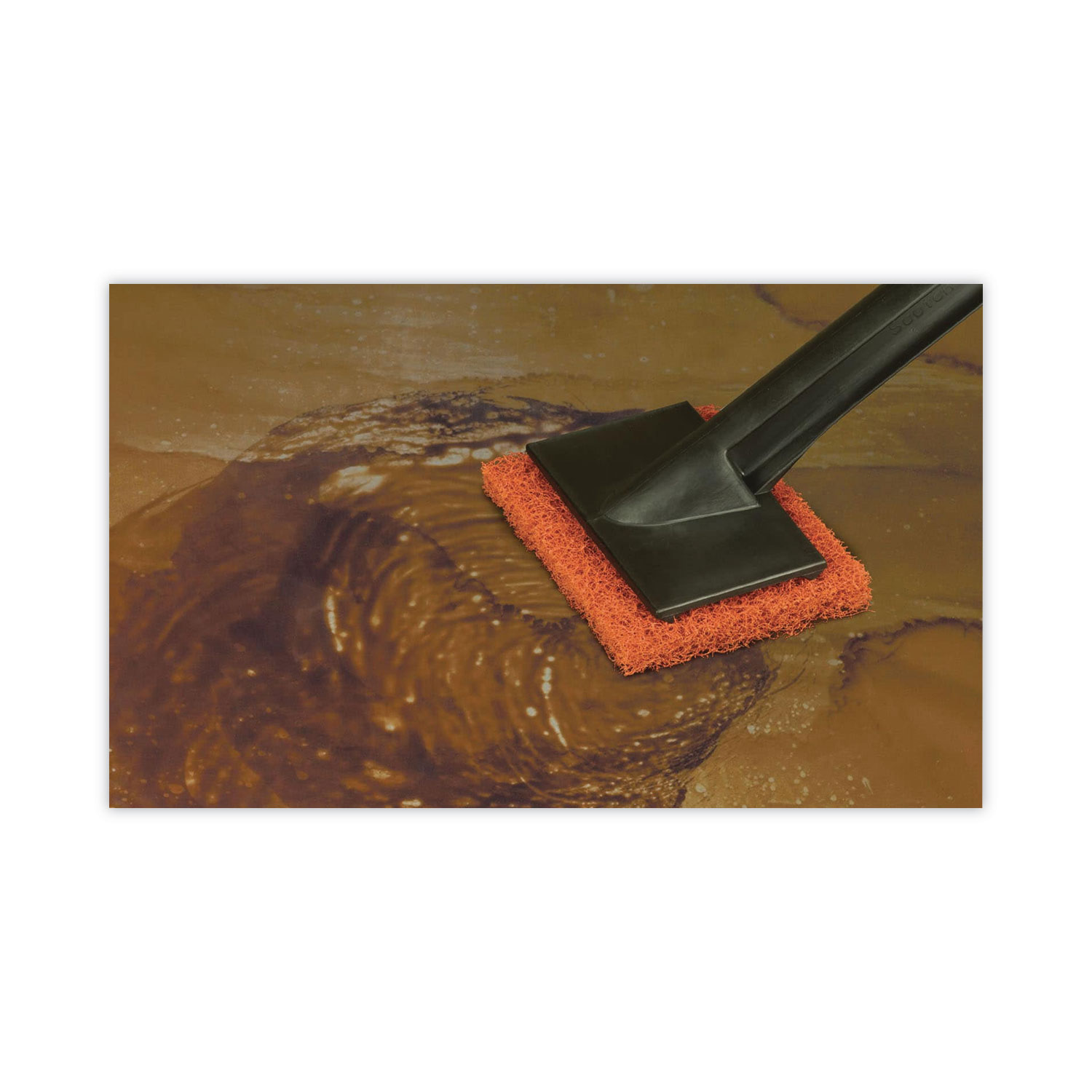 Scotch-Brite™ Quick Clean Heavy Duty Griddle Pad 746, 4 x 5.25, 15 ...