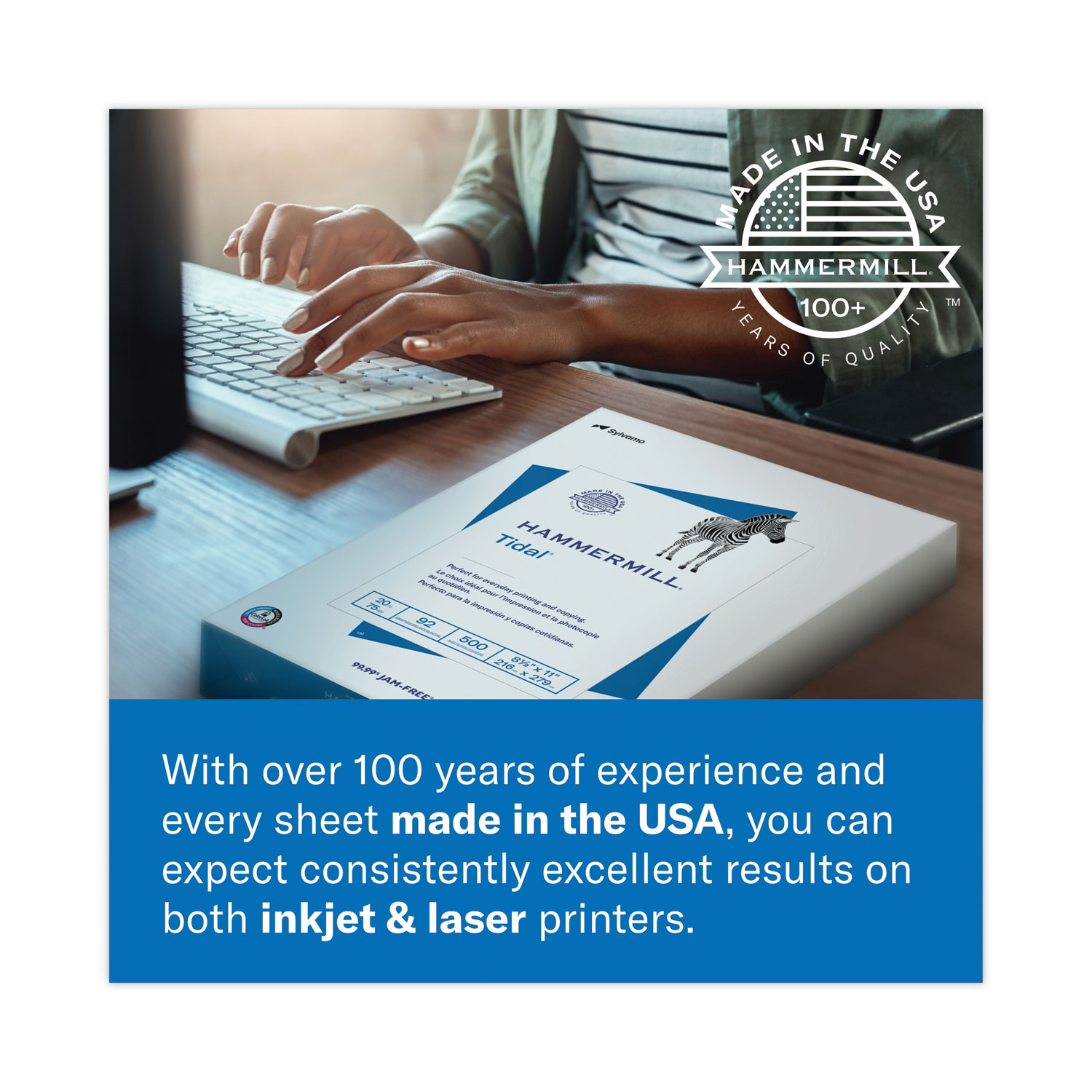 Premium Laser Print Paper, 98 Bright, 28 lb Bond Weight, 8.5 x 11 ...