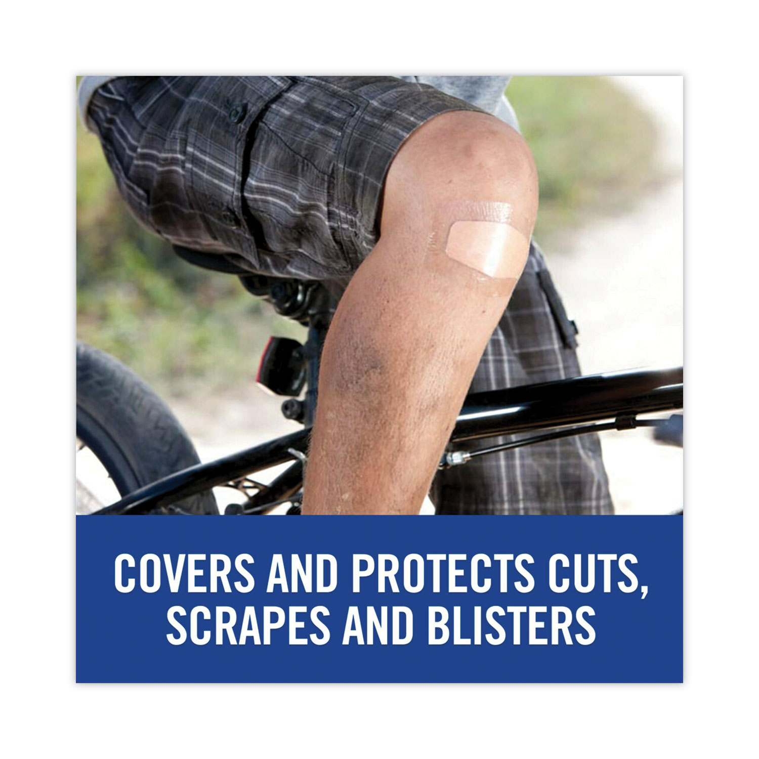 Waterproof, Clear Bandages, Assorted Sizes, 50/Box - mastersupplyonline