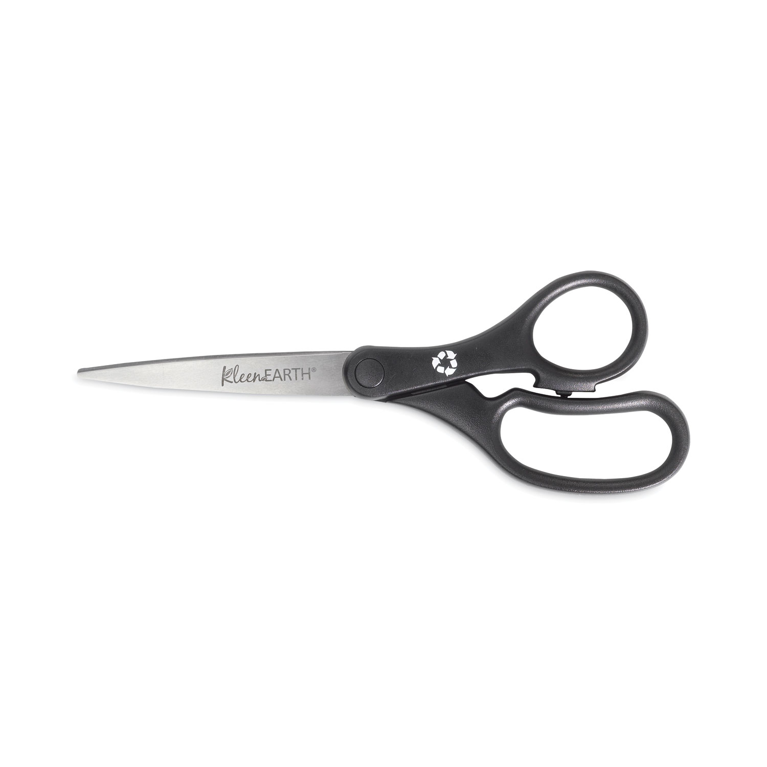 KleenEarth Basic Plastic Handle Scissors, 8" Long, 3.25" Cut Length ...
