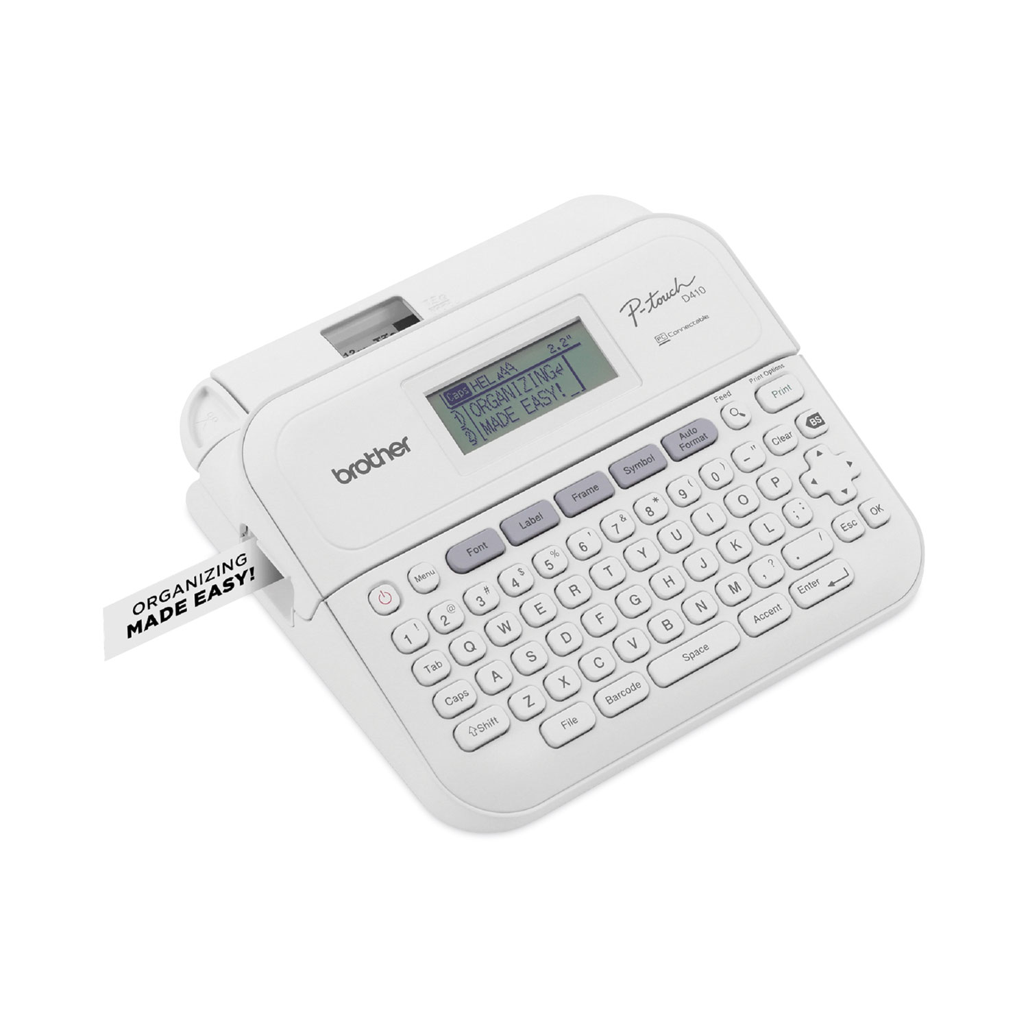 P-Touch PT-D410 Advanced Connected Label Maker, 20 mm/s, 8.9 x 3.9 x 12 ...