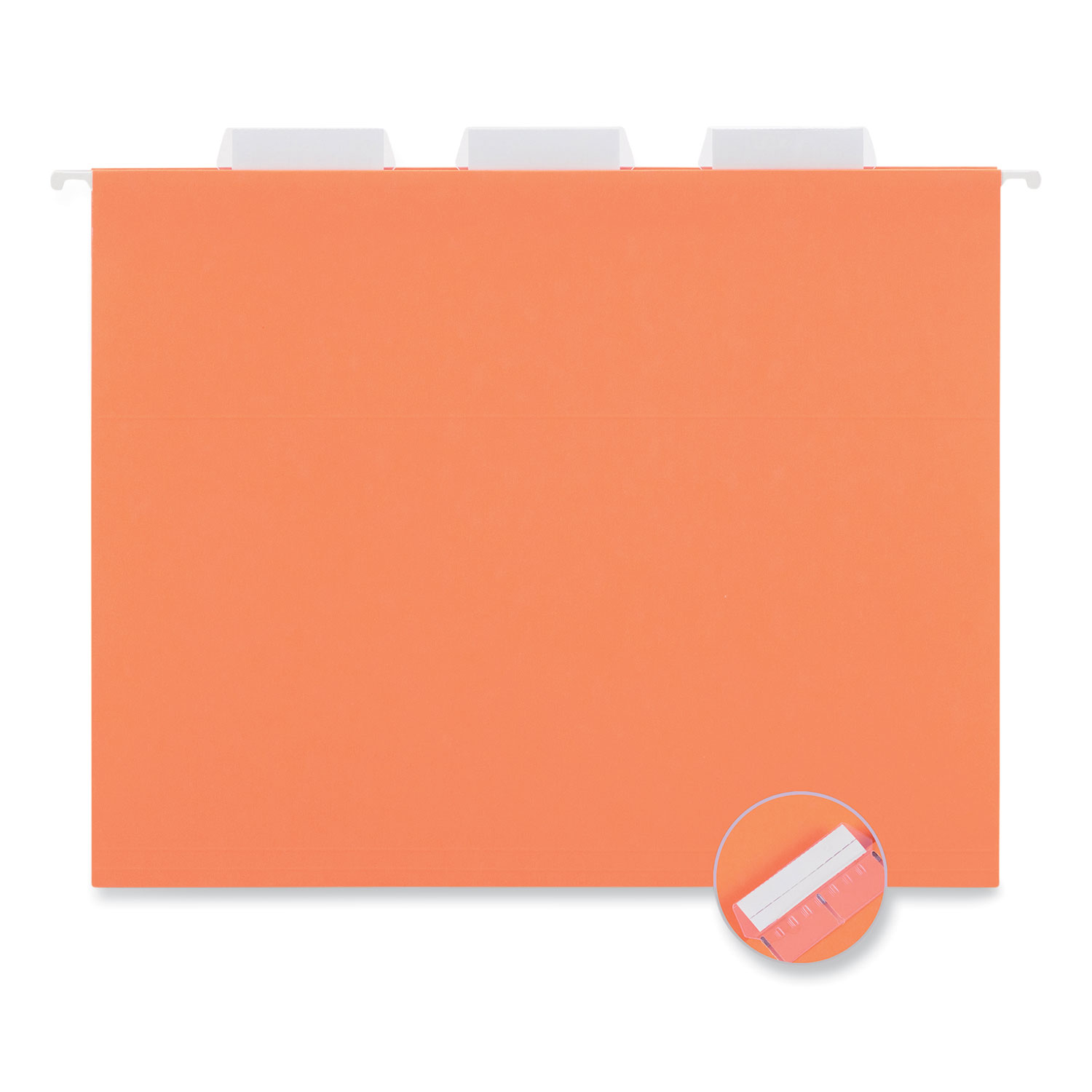 Deluxe Bright Color Hanging File Folders, Letter Size, 1/5-Cut Tabs ...