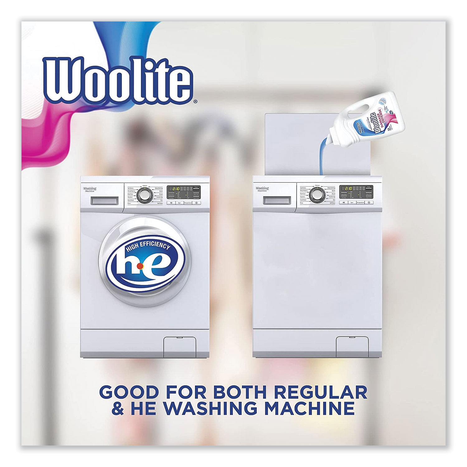 WOOLITE® Damage Defense Laundry Detergent, Light Floral, 50 oz Bottle ...