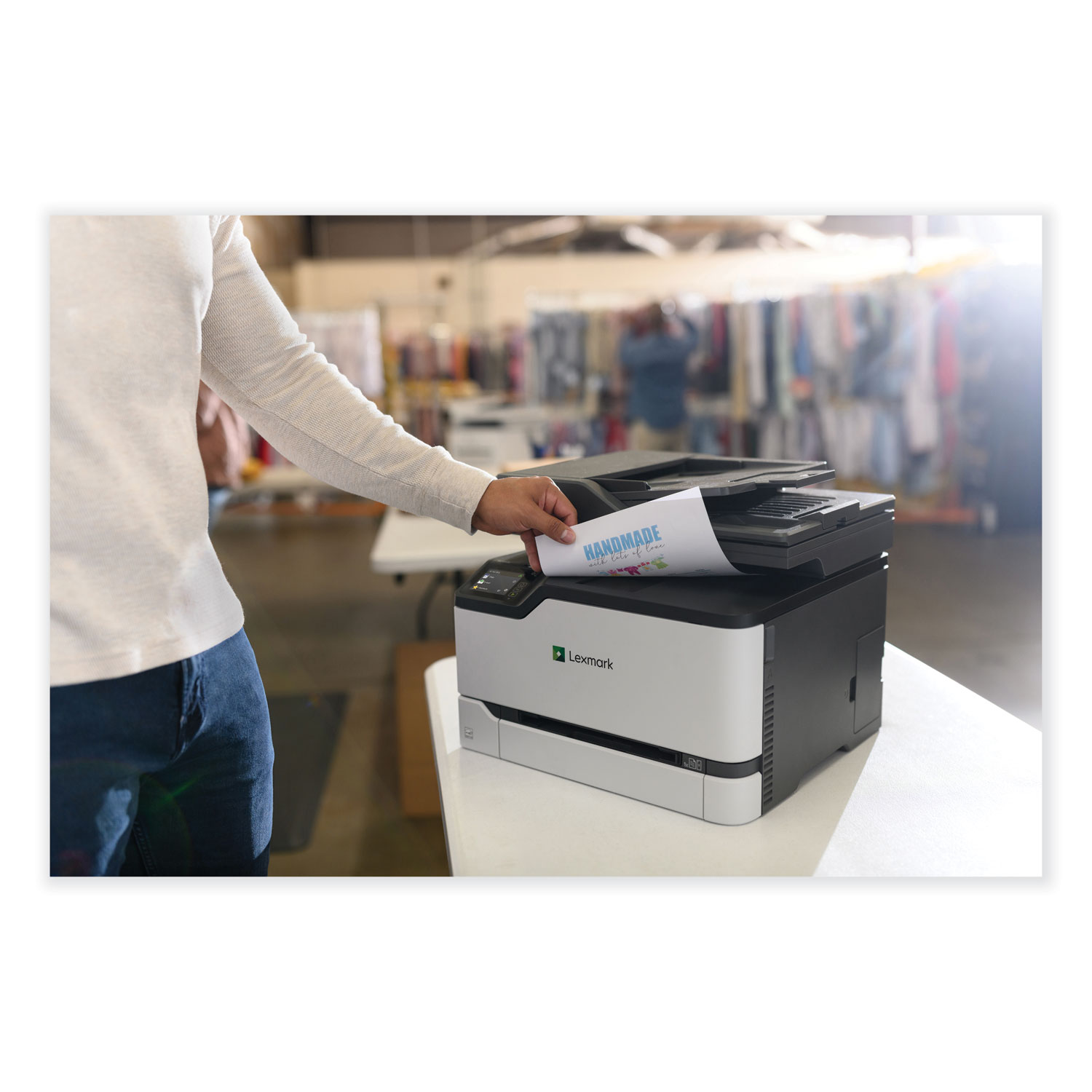 CX331adwe Multifunction Color Laser Printer, Copy/Fax/Print/Scan