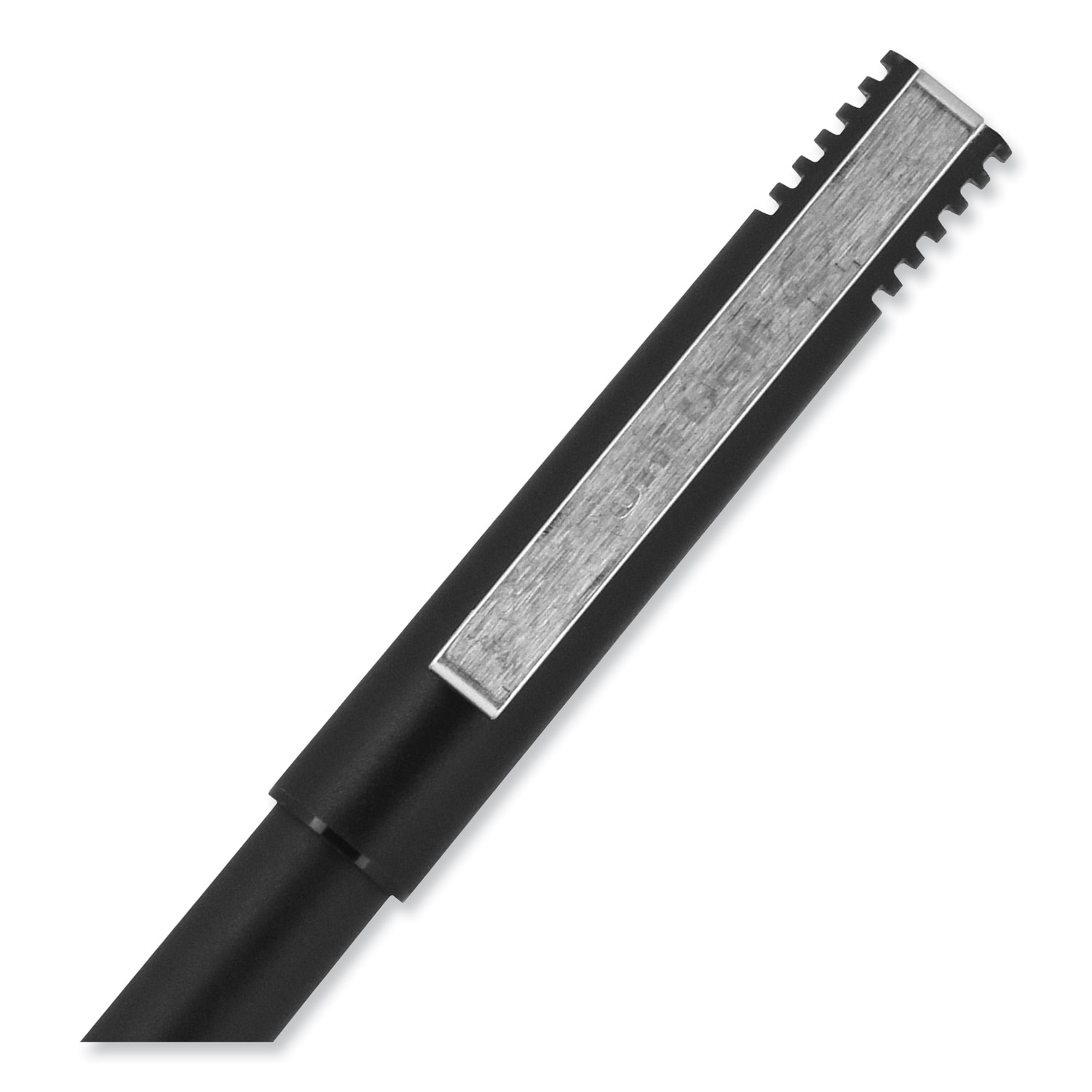 Roller Ball Pen, Stick, Extra-Fine 0.5 mm, Blue Ink, Black/Blue Barrel ...