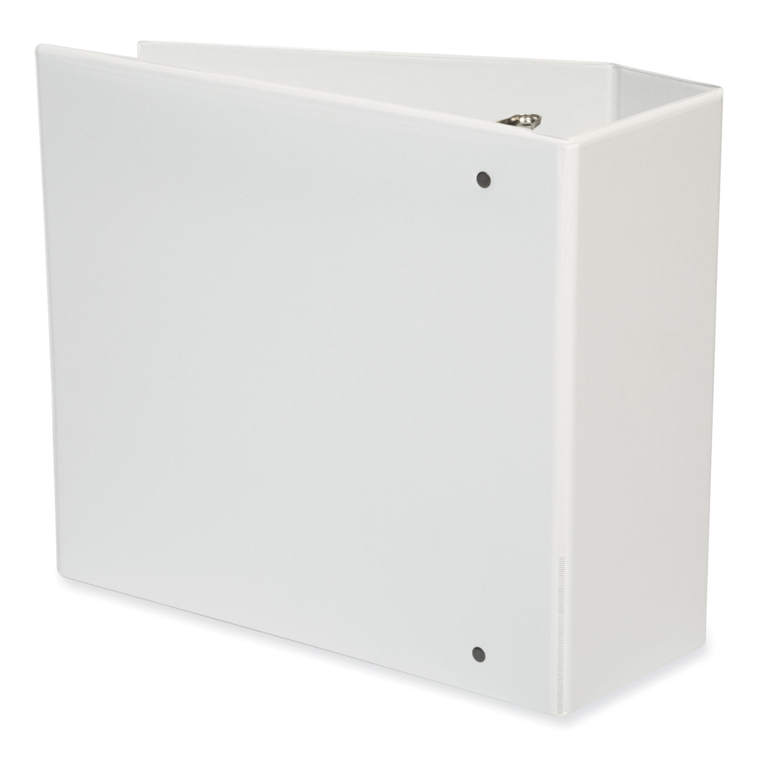 Slant D-Ring View Binder, 3 Rings, 5" Capacity, 11 x 8.5, White - BOSS ...