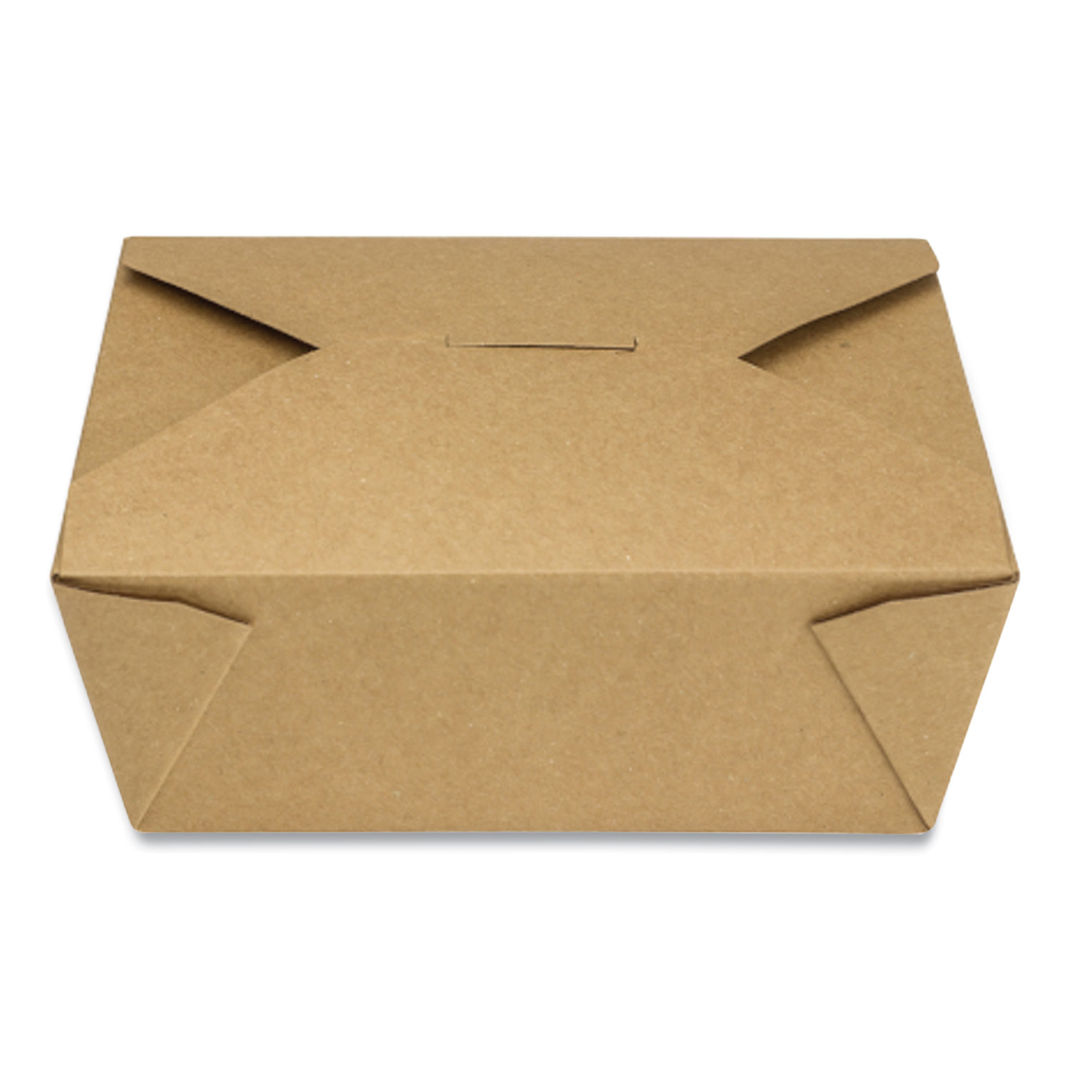 GEN Reclosable Kraft Take-Out Box, 48 oz, Brown, Paper, 300/Carton ...