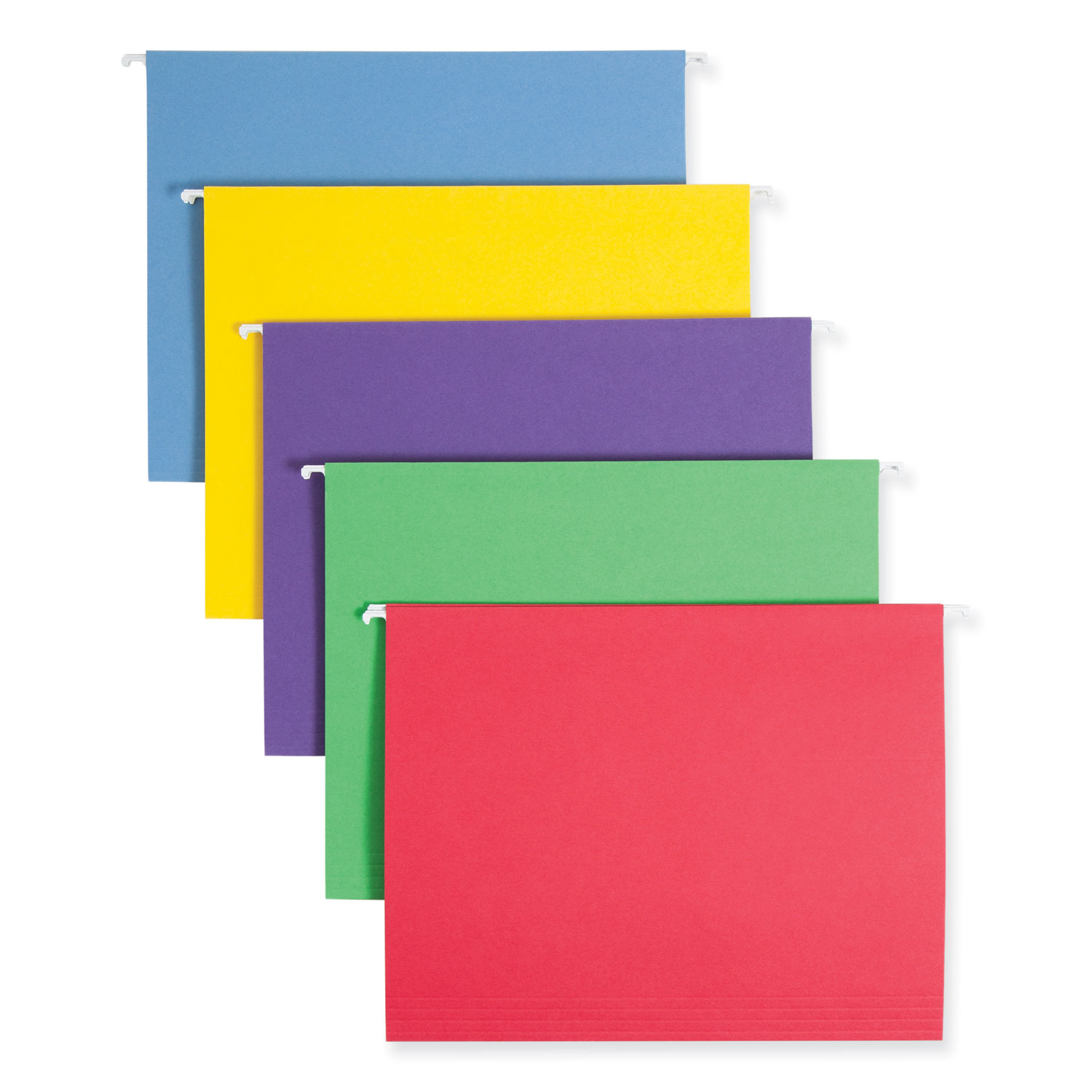 Color Hanging Folders with 1/3 Cut Tabs, Letter Size, 1/3-Cut Tabs ...