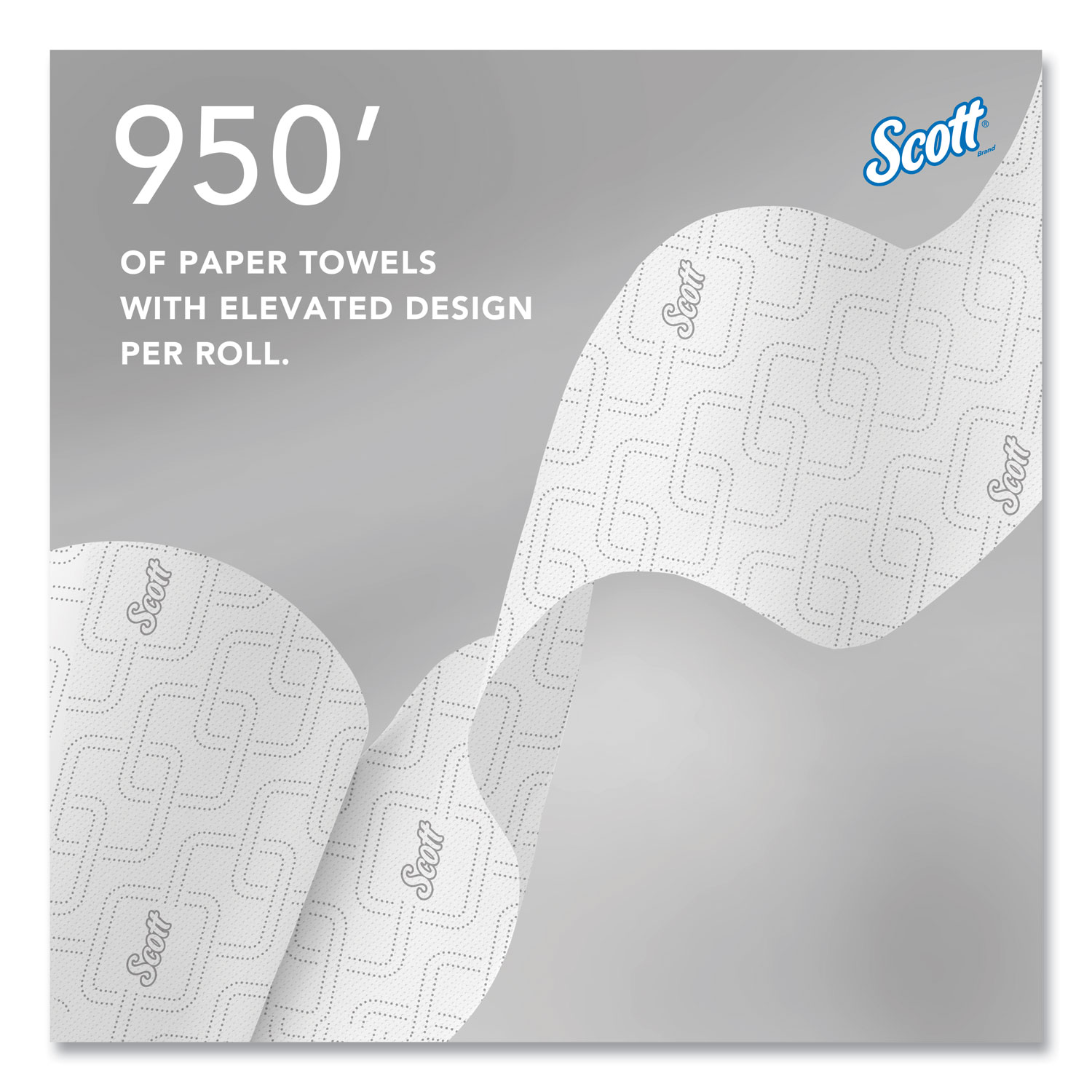 Essential High Capacity Hard Roll Towel, 1-Ply, 8" x 950 ft, White, 6 ...