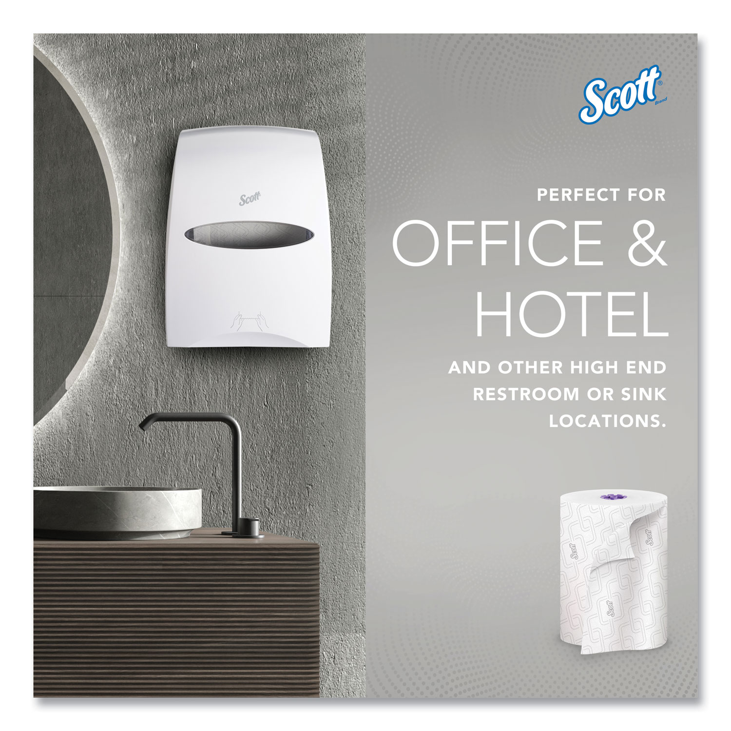 Essential High Capacity Hard Roll Towel, 1-Ply, 8" x 950 ft, White, 6 ...