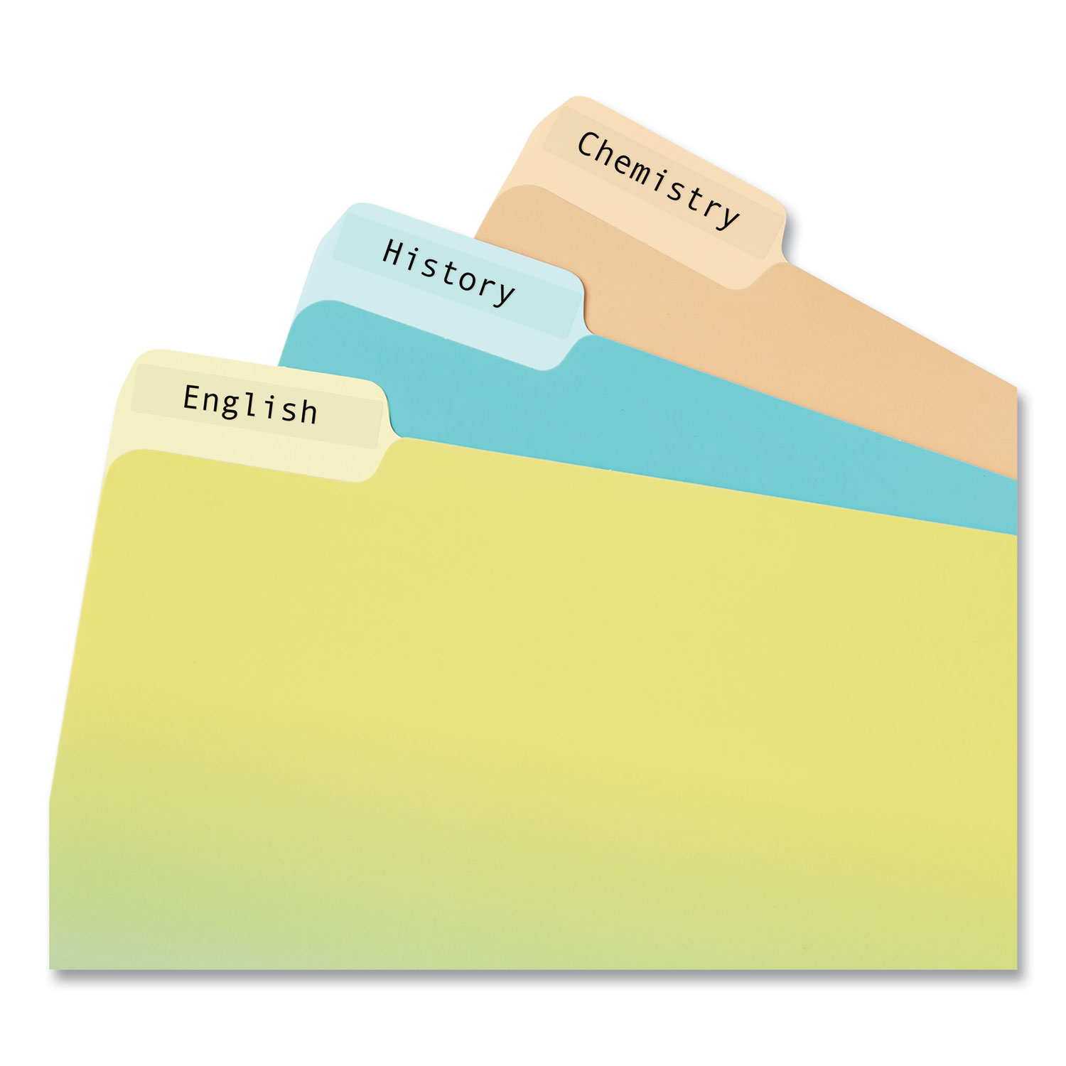 Avery® Clear Permanent File Folder Labels with Sure Feed Technology, 0. ...