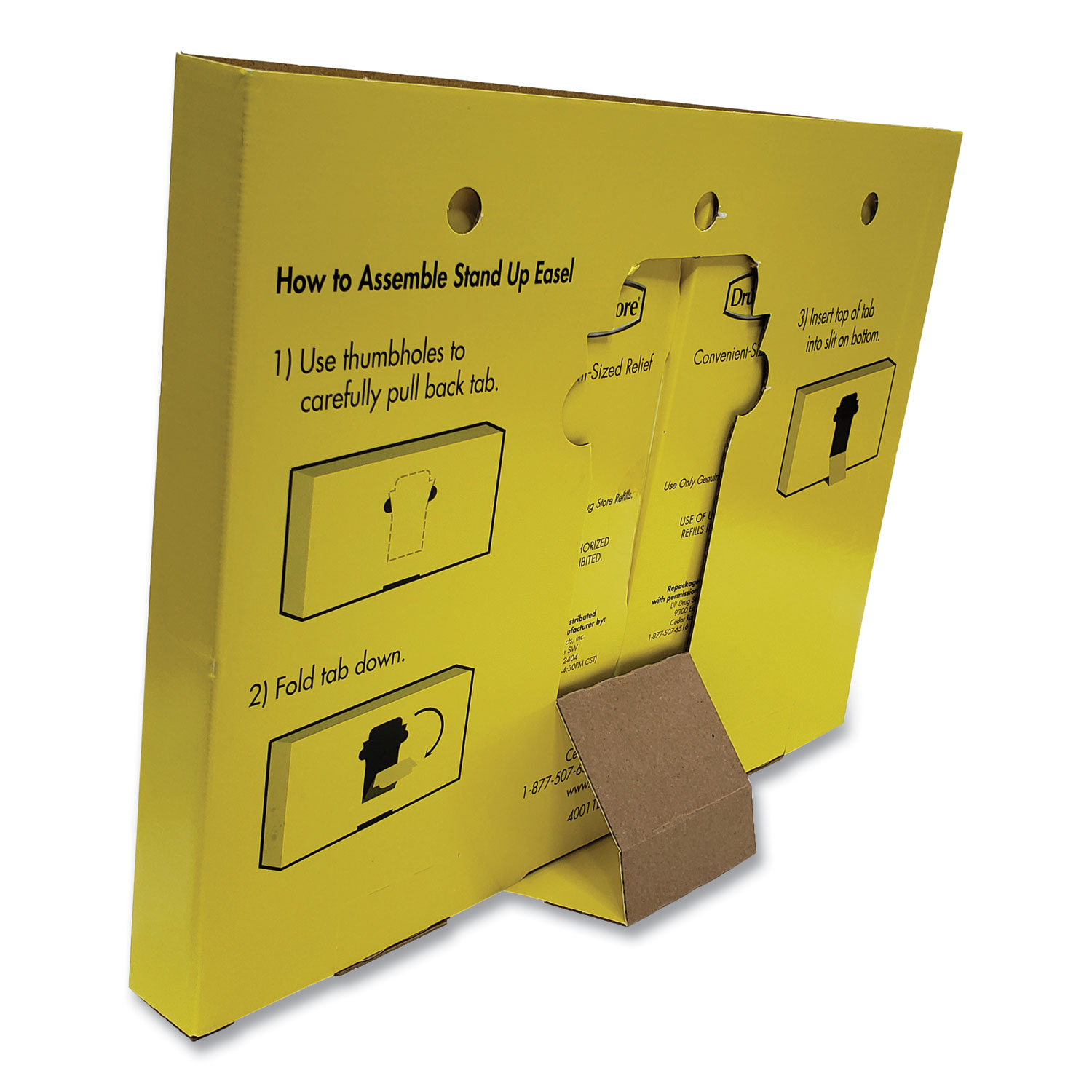 Single-Dose Medicine Dispenser, 105-Pieces, Plastic Case, Yellow - Zerbee