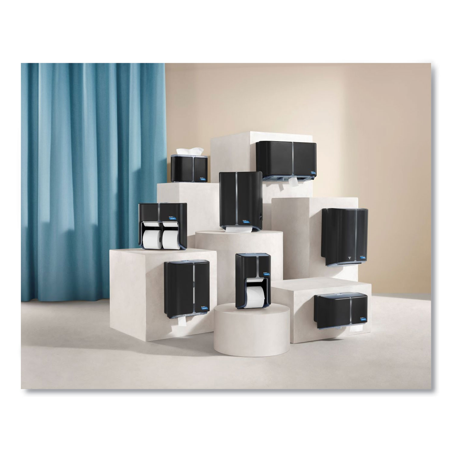 Tandem No Touch High Capacity Bath Tissue Dispenser, 12.6 x 6.6 x 12 ...