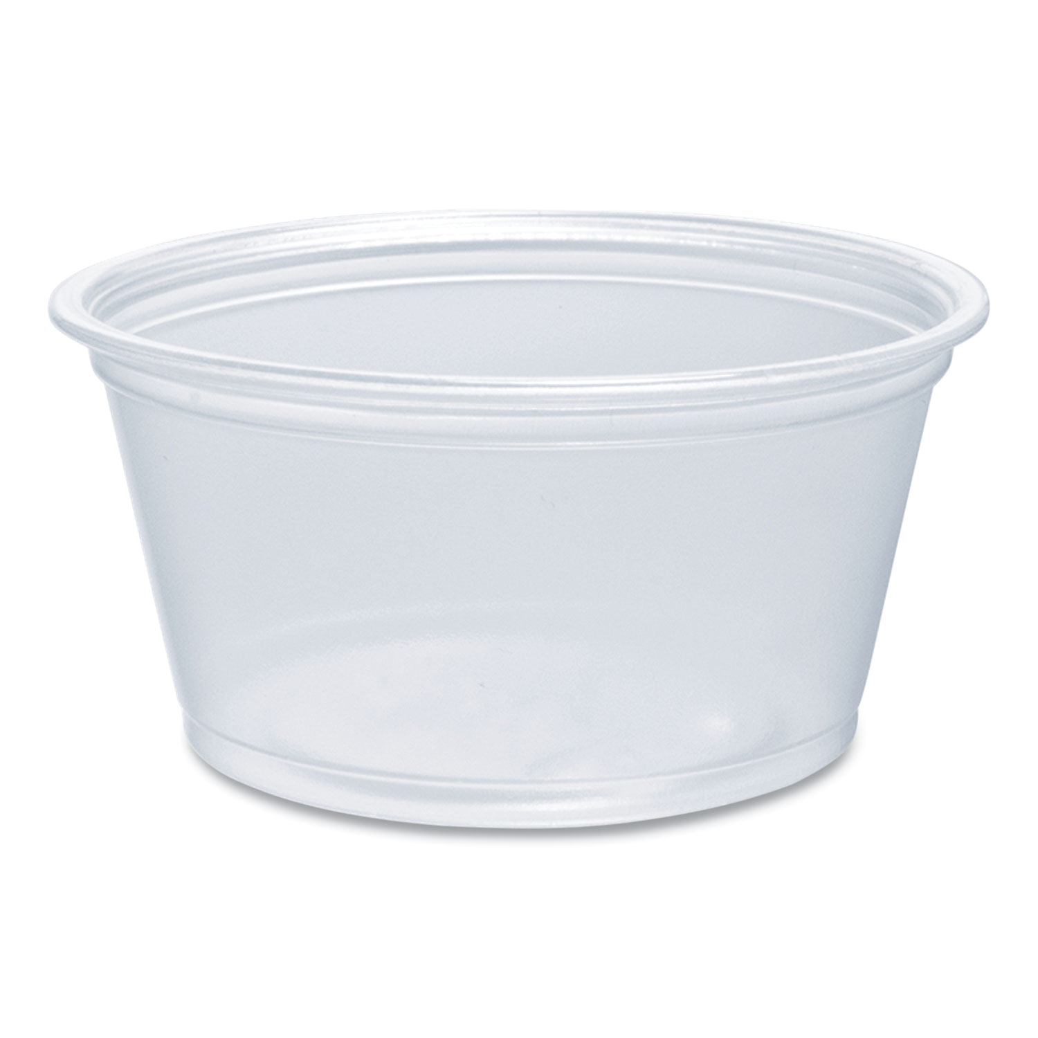CrystalWare Portion/Souffle Cups, 2 oz, Plastic, Clear, 100/Pack ...