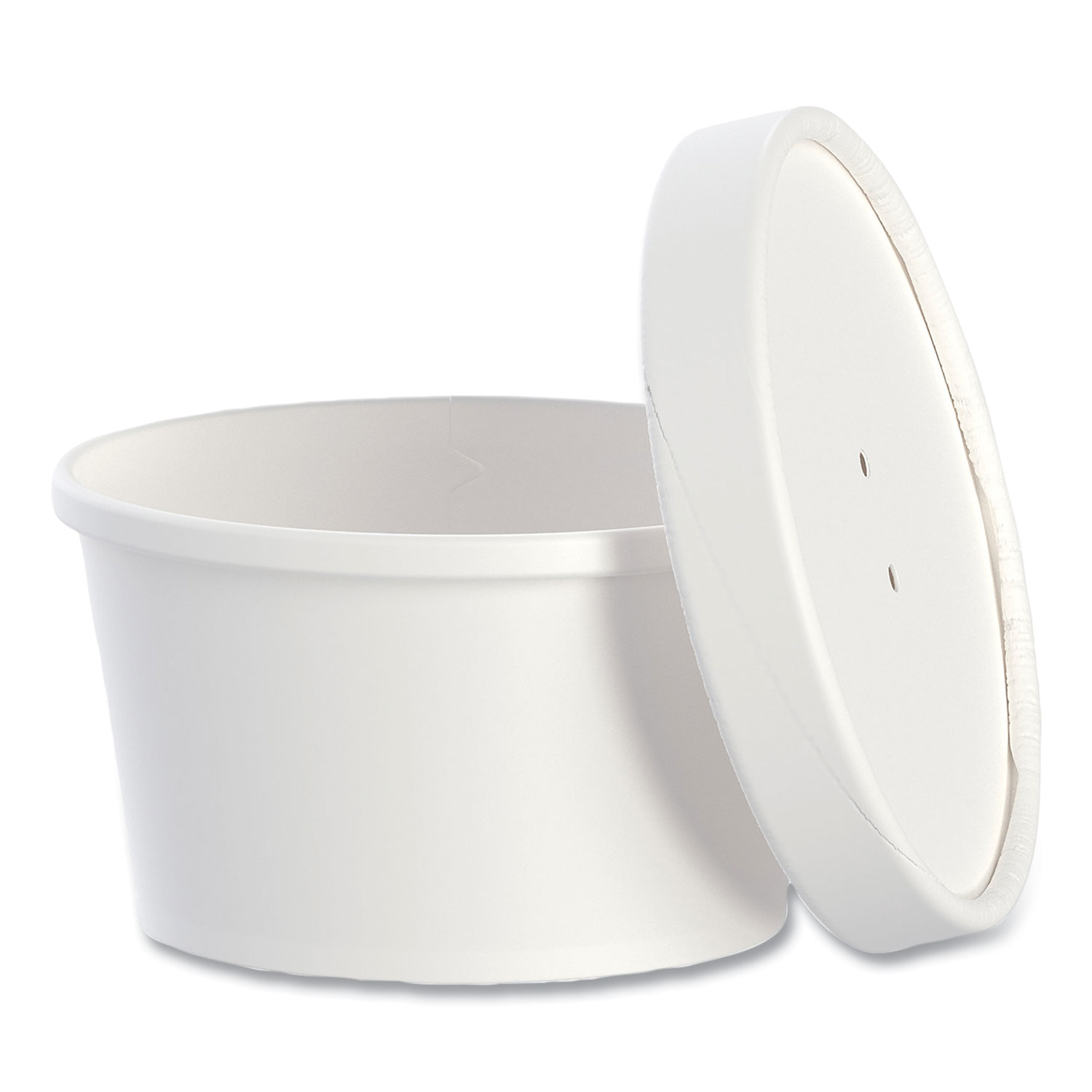 Flexstyle Double Poly Food Combo Packs, 8 oz, White, Paper, 25/Pack, 10 ...