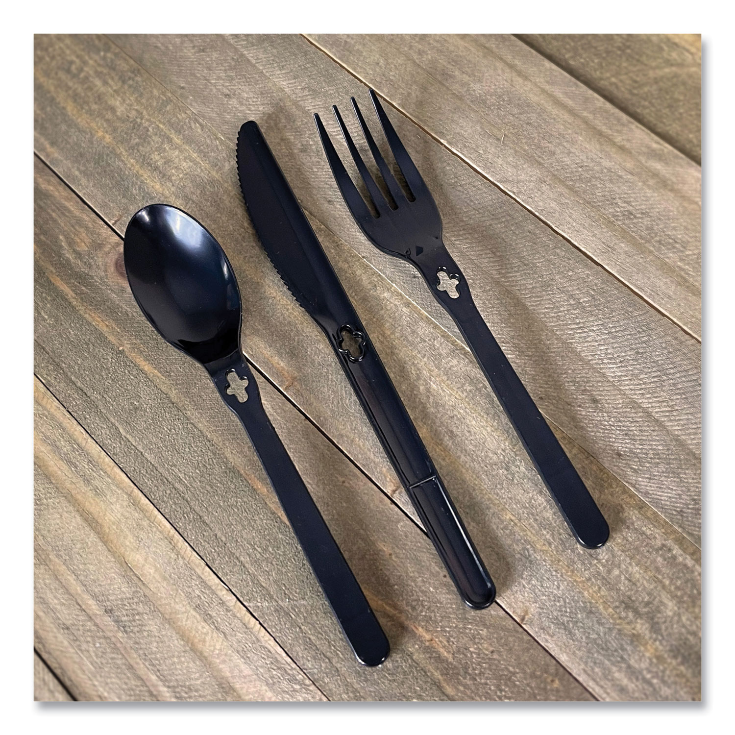WeGo Knife WeGo Polystyrene Utensils, Knife, Plastic, Black, 1,000 ...