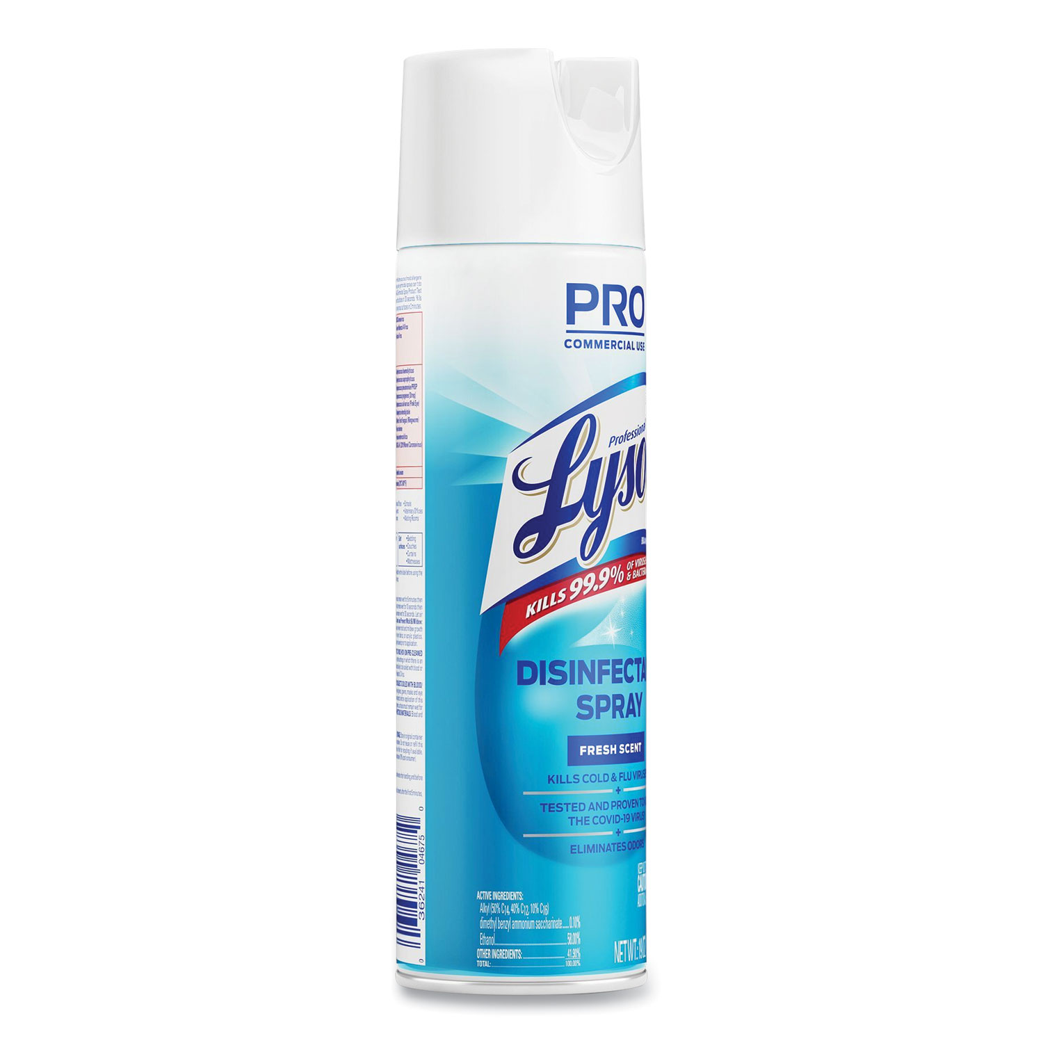 Disinfectant Spray, Fresh Scent, 19 oz Aerosol Spray - National Office ...