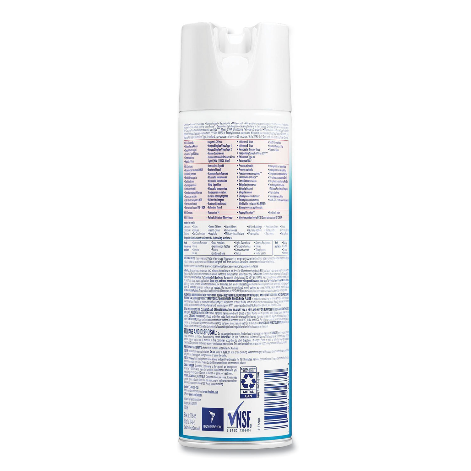 Professional LYSOL® Brand Disinfectant Spray, Fresh, 19 oz Aerosol ...