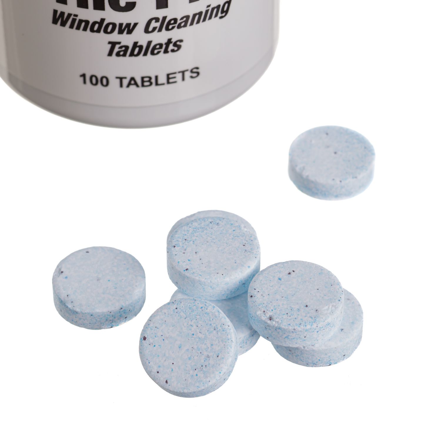 Pill Window Cleaning Tablets, 100/Bottle, 12/Carton - pacificofficeproducts