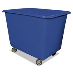 Poly Truck, (6-Bushel) 7.47 cu ft, Galvanized Steel/Polyethylene, Blue ...