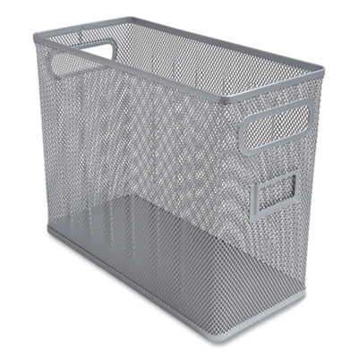Wire Mesh Box-Style Vertical Document Organizer, 1 Section, Letter-Size ...