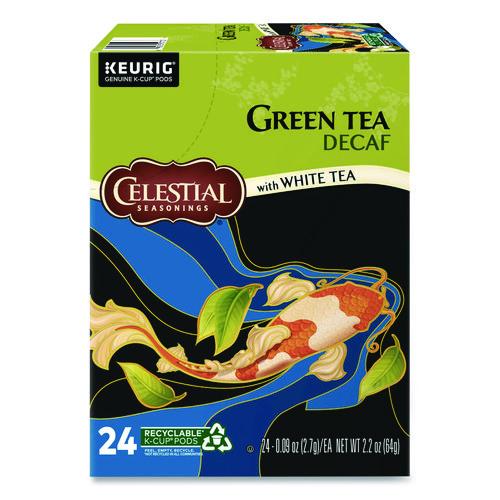 Decaffeinated Green Tea K-Cups, 24/Box - OFFICE PROS