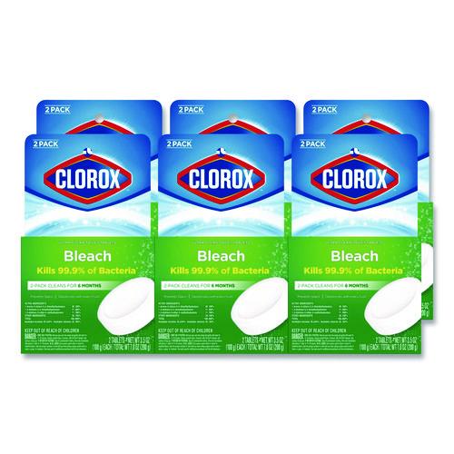 Ultra Clean Toilet Tablets Bleach, 3.5 oz Tablet, 2/Pack, 6 Packs ...