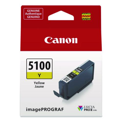 6955C002 (PFI-5100) Lucia PRO II Ink, Yellow - mastersupplyonline