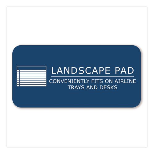 Note Pads Landscape Format Writing Pad, College Ruled, 11 X 9-1/2 ...