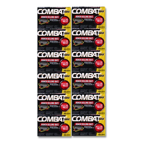 Combat® Small Roach Bait, 12/Pack, 12 Packs/Carton ; Ships in 1-3 ...