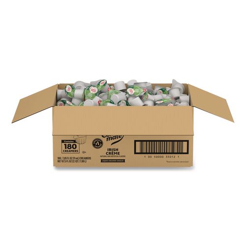 Bulk Liquid Coffee Creamer, Irish Cream, 0.38 oz Mini Cups, 180/Carton ...