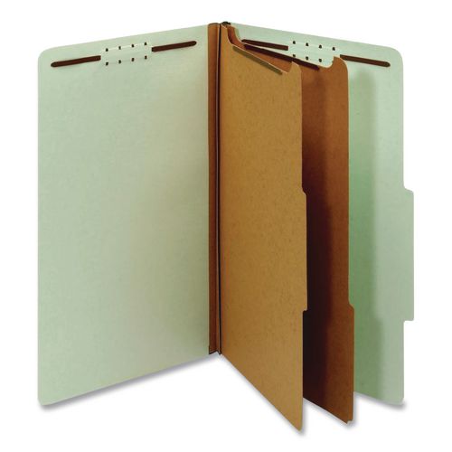 Pendaflex® Recycled Classification Folders, 2.5" Expansion, 2 Dividers ...