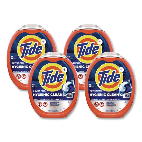 Tide® Hygienic Clean Heavy 10x Duty Power Pods, HE Compatible, Original ...