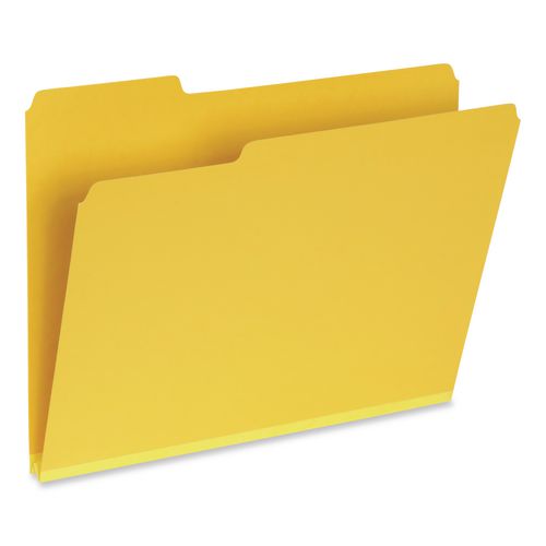Pendaflex® Recycled Colored File Folders, 1/3-Cut Tabs: Assorted ...
