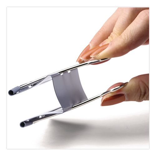 Officemate EZ Binder Clips, Large, Gray, 16/Pack | PR Chemical & Paper ...