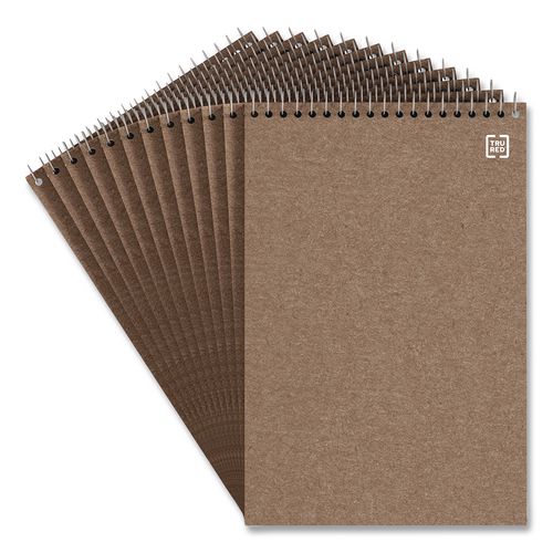 TRU RED™ 100% Recycled Steno Pads, Gregg Rule, (80) White 6 x 9 Sheets ...