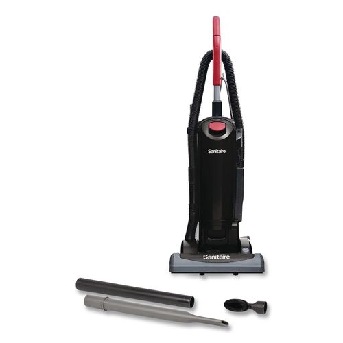 FORCE QuietClean Upright Vacuum SC5815D, 15" Cleaning Path, Black - Reparto