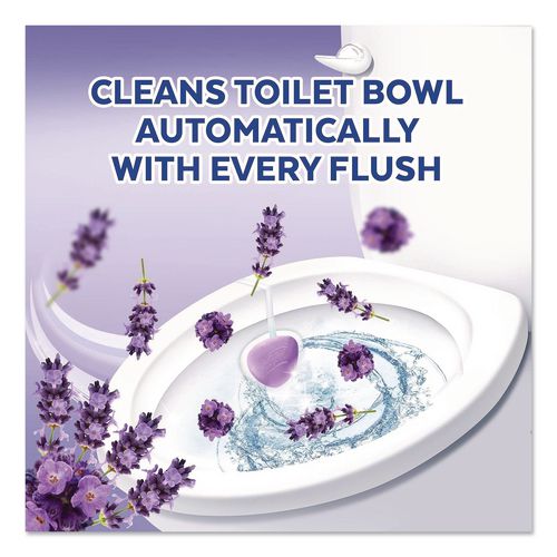 LYSOL® Brand Hygienic Automatic Toilet Bowl Cleaner, Cotton Lilac, 2 ...