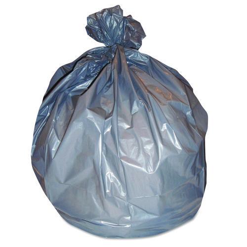 RePrime Right Sack Can Liners, 56 gal, 40.64 mic, 44" x 55", Gray, 100 ...